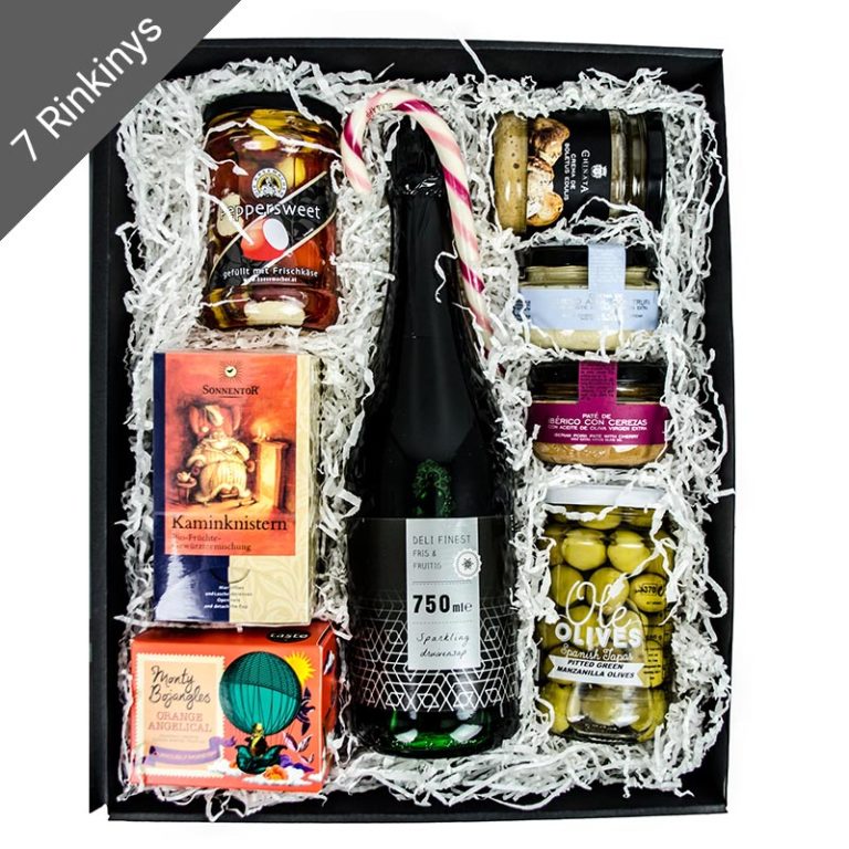 Solidūs gurmaniški dovanų rinkiniai šv. Kalėdų progai ...